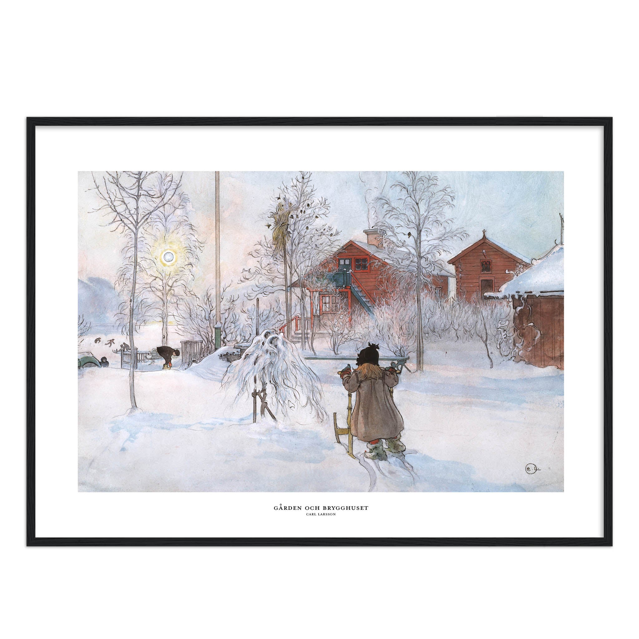 Gården och Brygghuset av Carl Larsson – Retroblick Gården och Brygghuset av Carl Larsson – Retroblick